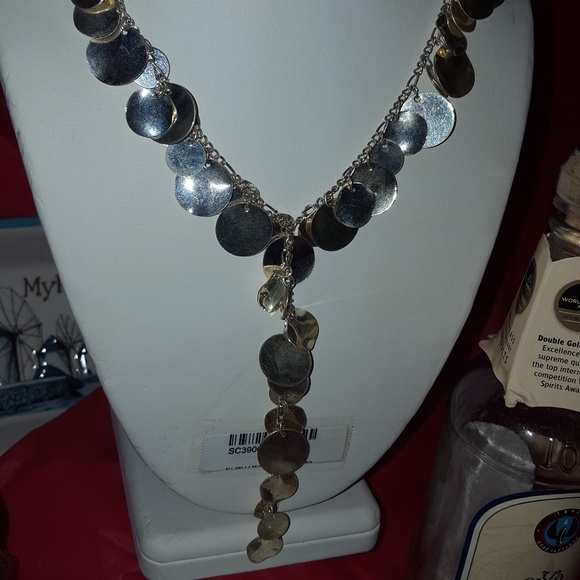 sparta greece | Jewelry | Choker Necklace Drop Disc Chain Goldsilver ...